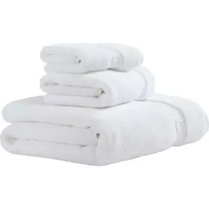 CALVIN KLEIN HOME Iconic 3-piece Towel Set - White