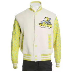 LOUIS VUITTON Louis Vuitton Monogram Playground Varsity Jacket - Multicolour