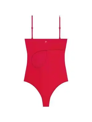 COURREGES Loop Swimsuit - Red