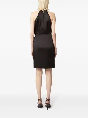 Nina Ricci Asymmetric Bow-detail Skirt - Black