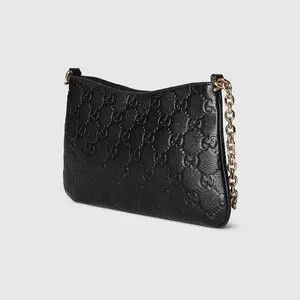 Gucci Gg Emblem Shoulder Bag