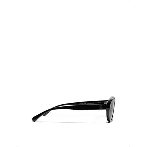 Chanel Ch5416 Oval-frame Sunglasses
