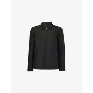Rick Owens Brad Buttoned-pockets Relaxed-fit Woven-blend Jacket