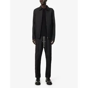 Rick Owens Brad Buttoned-pockets Relaxed-fit Woven-blend Jacket