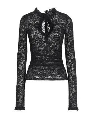 MSGM Lace Top - Black