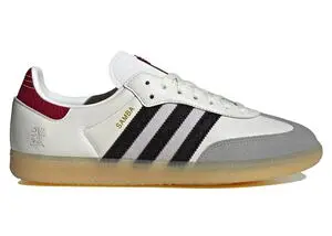 Adidas Samba Og Year Of The Snake Sneakers - Cloud White/core Black/active Maroon