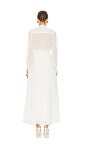 NICHOLAS Jocelyn Maxi Dress - Ivory