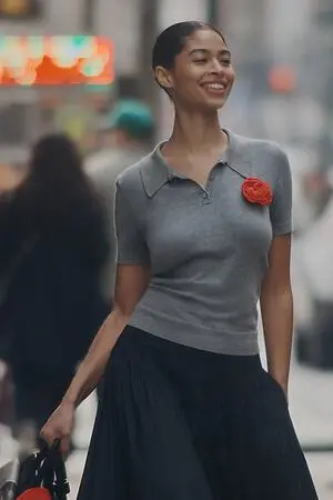 Endless Rose Collared Knit Top - Grey