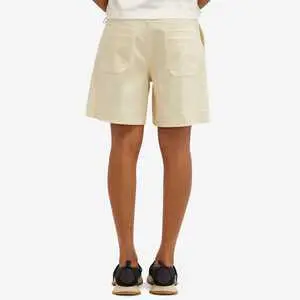 Moncler Organic Cotton Wide Shorts