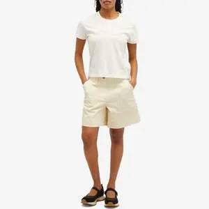 Moncler Organic Cotton Wide Shorts