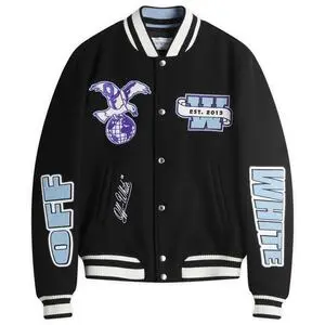 Men's Off-white Black Jackets