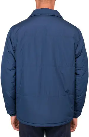 CON.STRUCT Solid Puffer Jacket - Navy