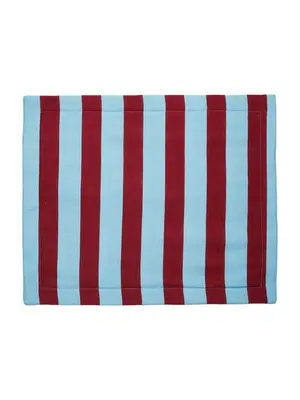 La DoubleJ Placemats Set Of 2 (35x45) At Nordstrom Riga Bordeaux - Azzurro