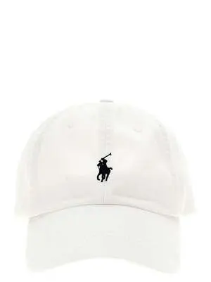 Polo Ralph Lauren Logo Embroidery Cap - White
