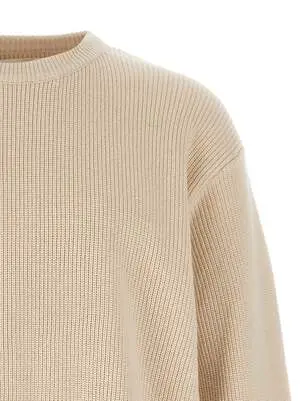 JIL SANDER Zip Cotton Sweater