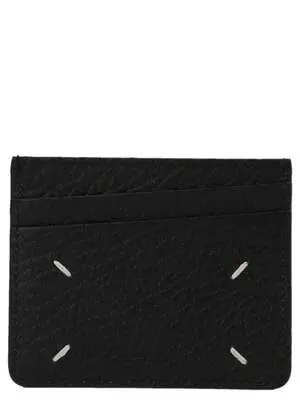 MAISON MARGIELA Stitching' Card Holder - Black