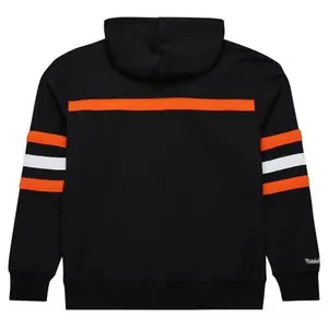 Mitchell & Ness Cincinnati Bengals Vintage Logo Fleece Hoodie - Black