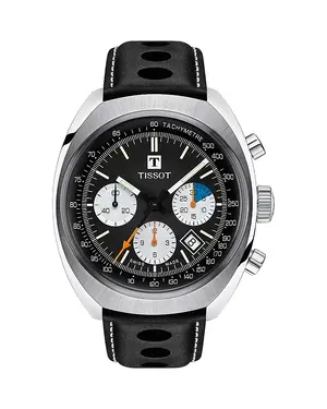 TISSOT Chronograph Watch, 46.6mm X 43mm - Black