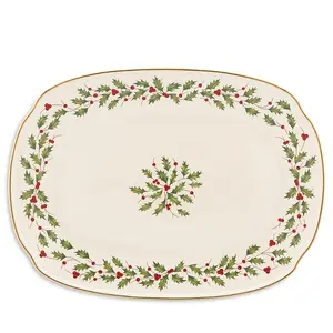 LENOX Holiday Serving Platter - Ivory