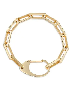Luis Morais 14k Yellow Eye Of The Idol Clasp Link Bracelet - Gold