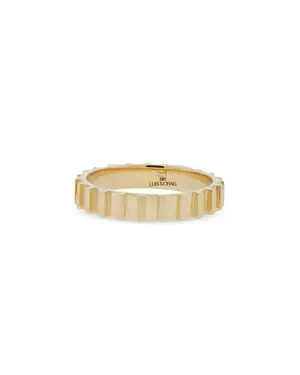 Luis Morais 18k Yellow Hardware Engaging Ring