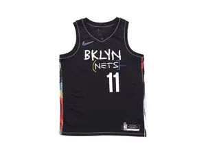 Nike Nba Brooklyn Nets Kyrie Irving City Edition Jersey - Black