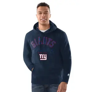 STARTER New York Giants Pullover Hoodie