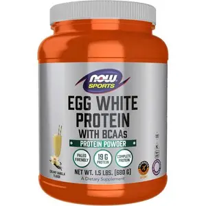 NOW SPORTS Eggwhite Protein Vanilla Creme - One-color