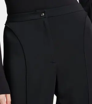 MUGLER Pierced High-rise Flared Pants