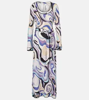 Rixo Vero Printed Maxi Dress