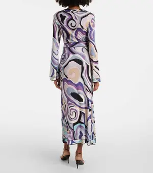 Rixo Vero Printed Maxi Dress