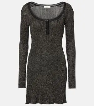 Chloé Lamé Top - Black