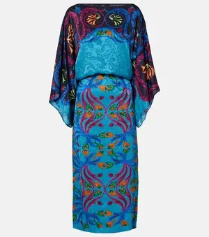 Etro Printed Midi Dress - Multicoloured