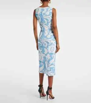 Etro Printed Midi Dress