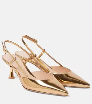 Gold Pumps
