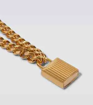TOM FORD Padlock Chain Necklace