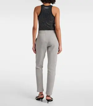 Attico Cotton Fleece Sweatpants