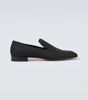 CHRISTIAN LOUBOUTIN Dandelion Jacquard Loafers