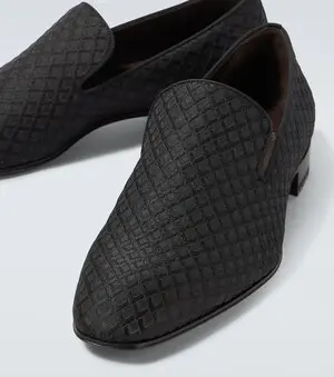CHRISTIAN LOUBOUTIN Dandelion Jacquard Loafers