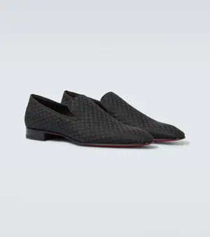 CHRISTIAN LOUBOUTIN Dandelion Jacquard Loafers