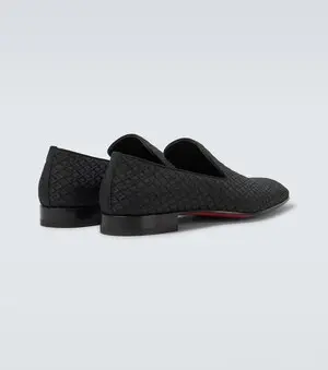 CHRISTIAN LOUBOUTIN Dandelion Jacquard Loafers