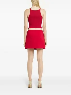 COURREGES Heritage Pockets Mini Skirt - Red