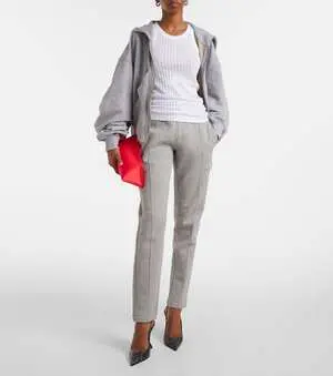 Attico Cotton Fleece Track Pants