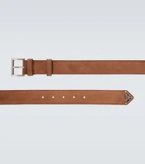 Prada Suede Leather Belt