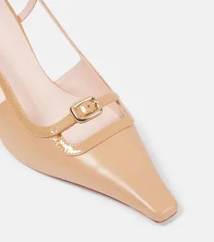 ROGER VIVIER Viv' Canard 55 Slingback Pumps
