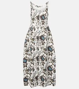 Faithfull The Brand Printed Linen Maxi Dress