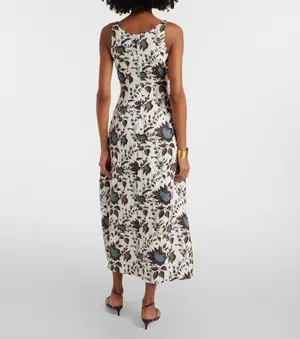 Faithfull The Brand Printed Linen Maxi Dress