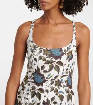 Faithfull The Brand Printed Linen Maxi Dress