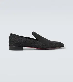 Christian Louboutin Textured Loafers For Men