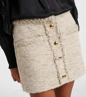 Isabel Marant Étoile Gleny Tweed Miniskirt